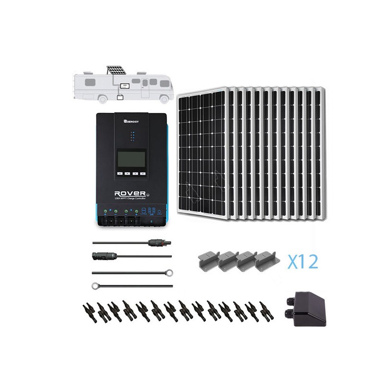 Renogy 1200 Watt 12 Volt Solar RV Kit